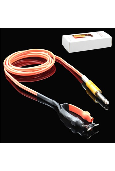 Xline XLC-2102 Red Dövme Makinesi Clip Cord Bağlantı Kablosu Xline XLC-2102 Red Dövme Makinesi Clip Cord Bağlantı Kablosu