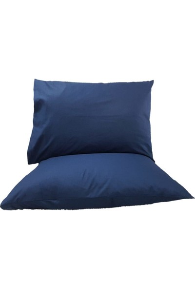 Mertim 2'li 50 x 70 cm Renforce Lacivert Yastık Kılıfı