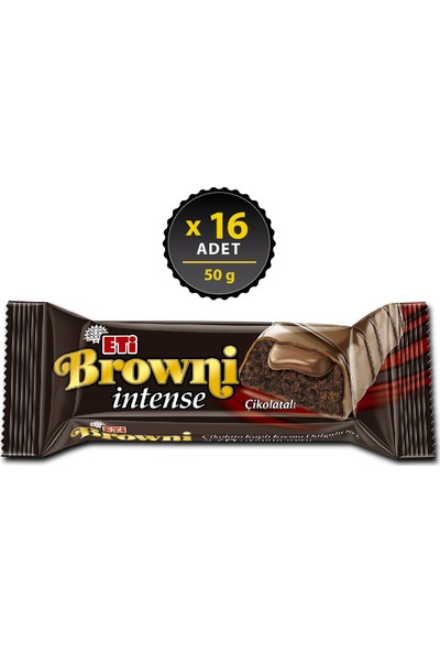 Eti Browni Intense 50 g x 16 Adet