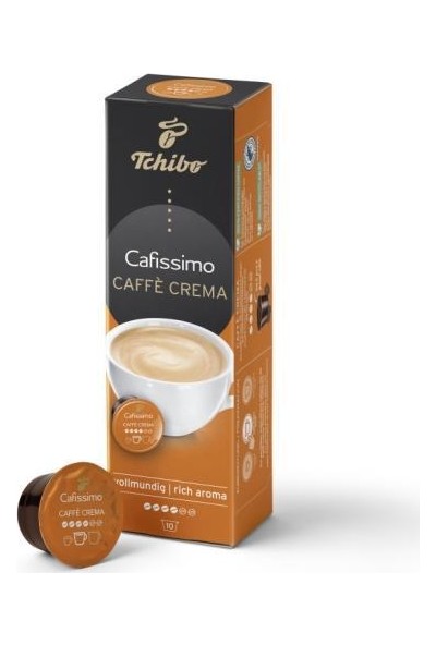 Tchibo Caffe Crema Rich Aroma 10'lu Kapsül Kahve Tchibo Caffe Crema Rich Aroma 10'lu Kapsül Kahve