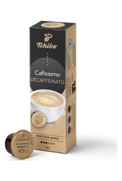 Tchibo Caffe Crema Decaffeinato 10'lu Kapsül Kahve Tchibo Caffe Crema Decaffeinato 10'lu Kapsül Kahve
