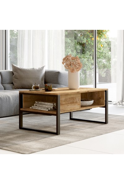 Yurudesign ML34 Iron Metal Orta Sehpa Raflı Yurudesign ML34 Iron Metal Orta Sehpa Raflı
