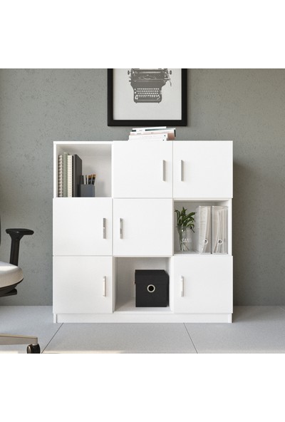 Yurudesign Vario G Ofis Klasör Dolabı Kitaplık 3 Renk Yurudesign Vario G Ofis Klasör Dolabı Kitaplık 3 Renk