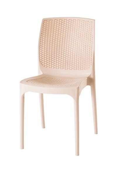 Violet 4 Adet Kapiçino Violet Natura Raddan Desen Kolsuz Sandalye Violet 4 Adet Kapiçino Violet Natura Raddan Desen Kolsuz Sandalye