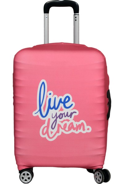 Fadak Valiz Kılıfı - Pembe - Small Fadak Valiz Kılıfı - Pembe - Small
