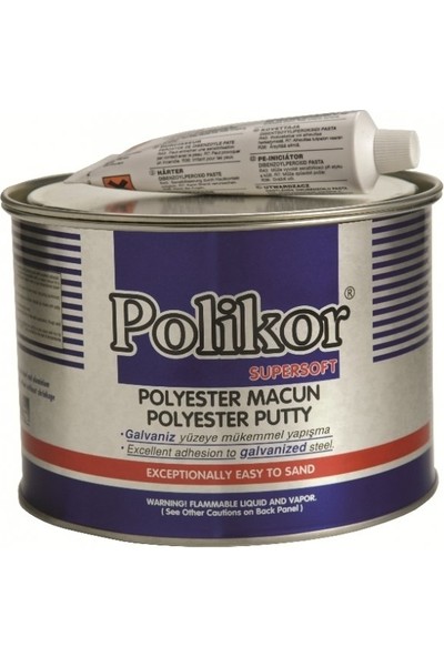 Polikor Polyester Çelik Macun 400 Gr.