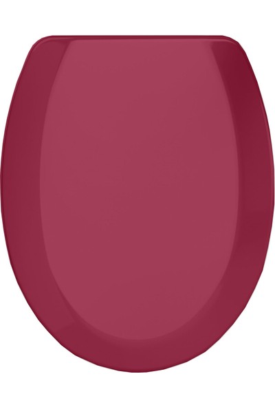 Rona Parlak Bordo Tisa Thermoplast Standart Klozet Kapağı (Üstten Monte) Rona Parlak Bordo Tisa Thermoplast Standart Klozet Kapağı (Üstten Monte)