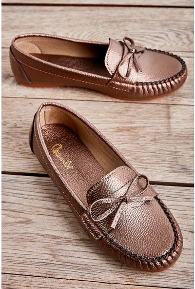 Bambi Taba Kadın Loafer L0542005009