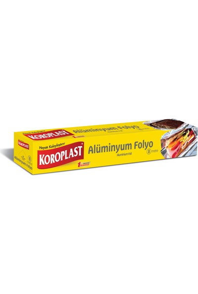 Koroplast Alüminyum Folyo 8m
