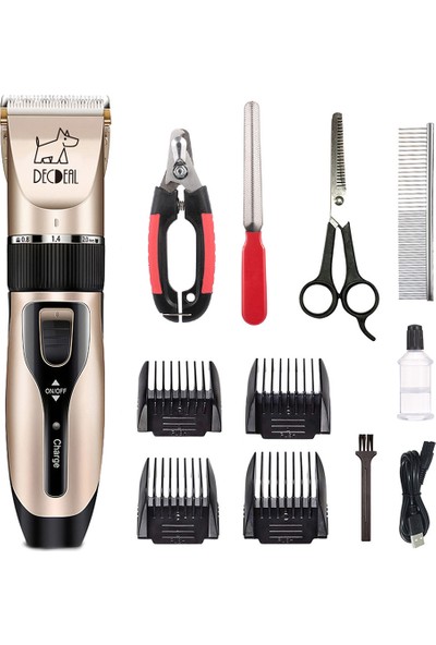Decdeal Evcil Köpek Kedi Elektrikli Kesme Köpek Bakım (Yurt Dışından)