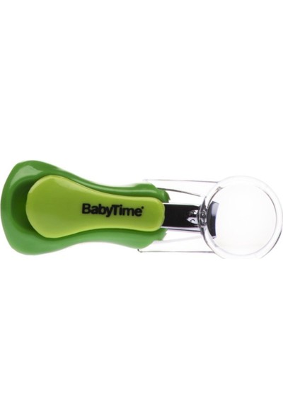 Baby Time Büyüteçli Tırnak Makası BT187 Yeşil