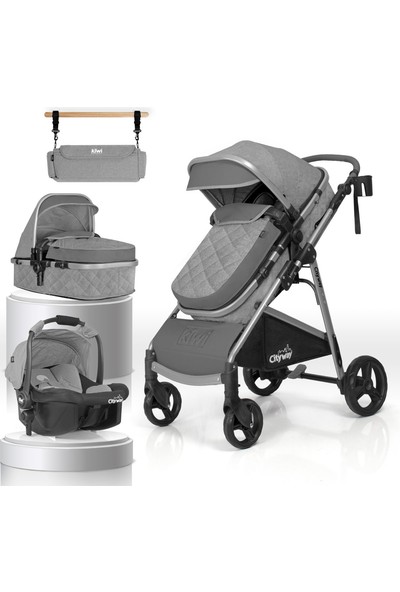 Kiwi City Way 5 In 1 Travel Sistem Bebek Arabası