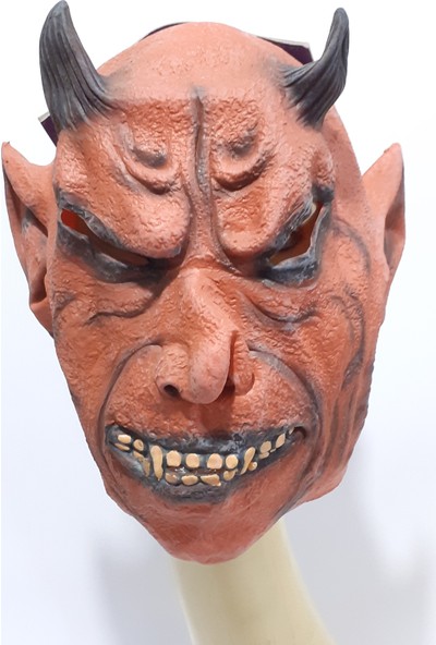 Fun World Şeytan Maske Lateks Hallowen Maske