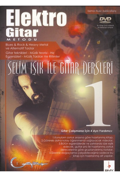 Elektro Gitar Metodu-1 Dvd'li - Selim Işık Elektro Gitar Metodu-1 Dvd'li - Selim Işık