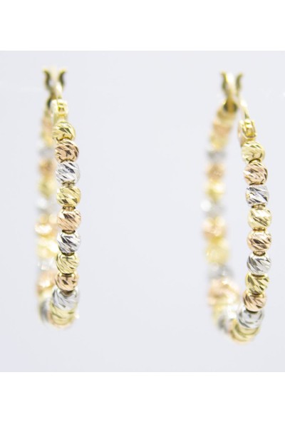 latif kuyumcu 14 Ayar Dorika Halka Küpe LKSBLK733 latif kuyumcu 14 Ayar Dorika Halka Küpe LKSBLK733