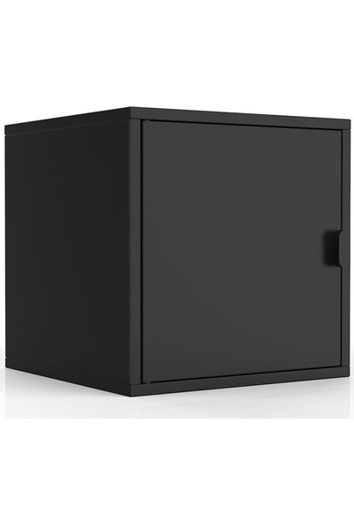 Swissole Demonte Küp Metal Dolap Kitaplık Raf 35X35X35