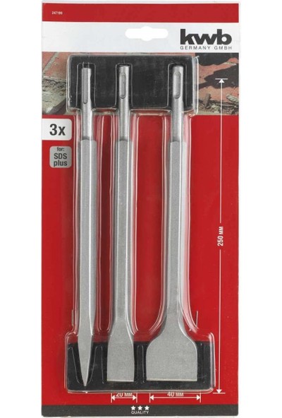 Kwb Kırıcı Uç Seti 3'lü