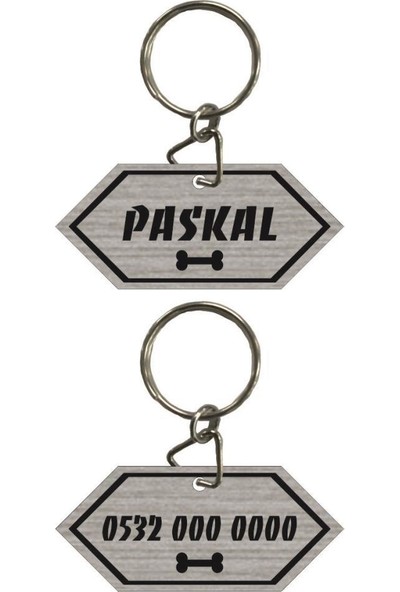 Ömr Dizayn Hediye Köpeğinize Özel Künye Model 11 Ömr Dizayn Hediye Köpeğinize Özel Künye Model 11