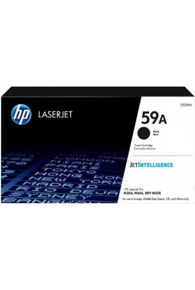 Hp 59A Black Siyah 3.000 Sayfa Toner CF259A