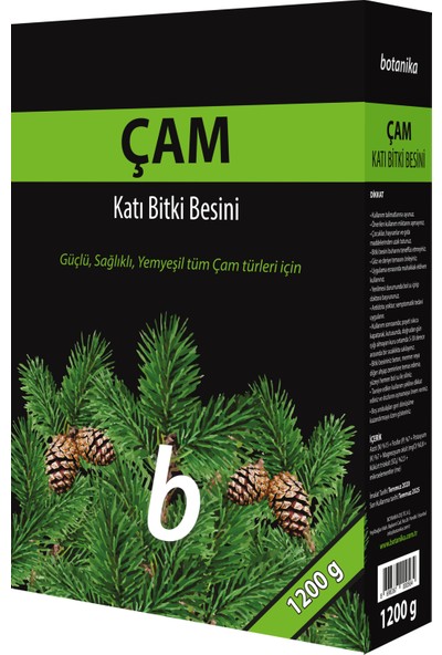 Botanika 5320 Çam İçin Granül Katı Besin 1200 GR. Botanika 5320 Çam İçin Granül Katı Besin 1200 GR.