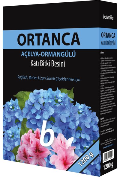 Botanika 5340 Ortanca İçin Granül Katı Besin 1200 GR. Botanika 5340 Ortanca İçin Granül Katı Besin 1200 GR.