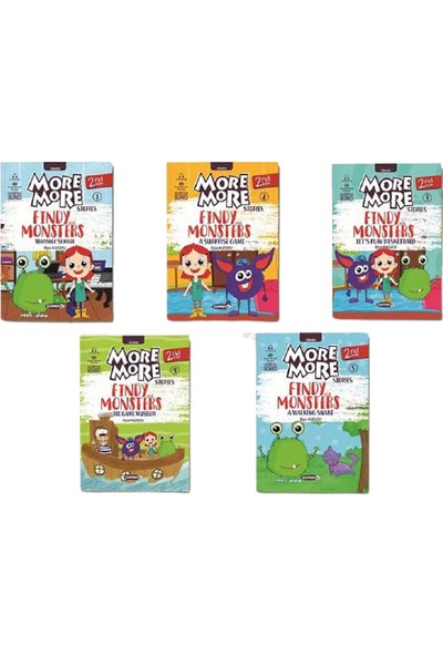 Kurmay Elt More And More Stories 2. Sınıf Hikaye Seti 5 - Elçin Kuzucu