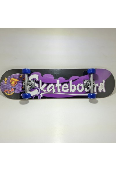 Burak Sports Kaykay 78CM Unisex Desenli Renkli Tekerlek