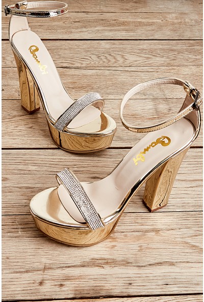 Bambi Lame Kadın Açık Ayakkabı