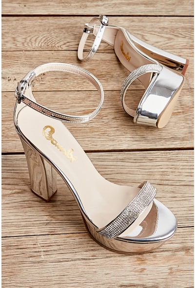 Bambi Lame Kadın Açık Ayakkabı