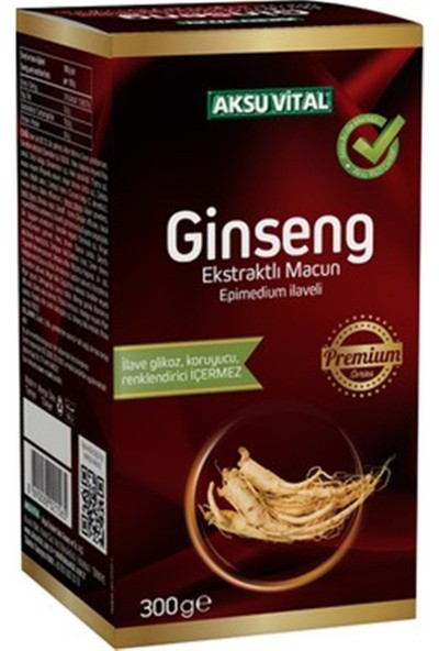 Aksu Vital Gingsengli Epimedyumlu Macun 300 gr
