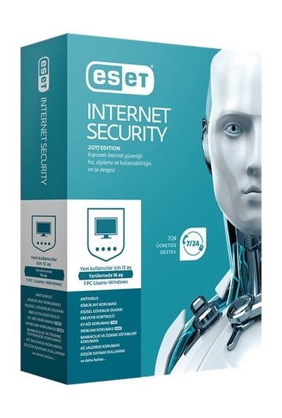 ESET Internet Security 10 Cihaz, 1 Yıl - Dijital Kod ESET Internet Security 10 Cihaz, 1 Yıl - Dijital Kod