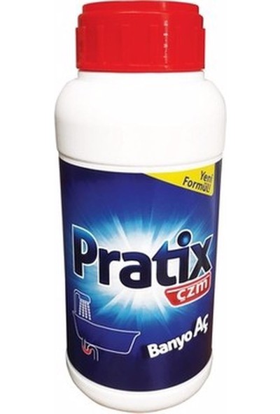 Pratix Banyo ve Lavabo Gideri Açıcı 1000 Gram Pratix Banyo ve Lavabo Gideri Açıcı 1000 Gram