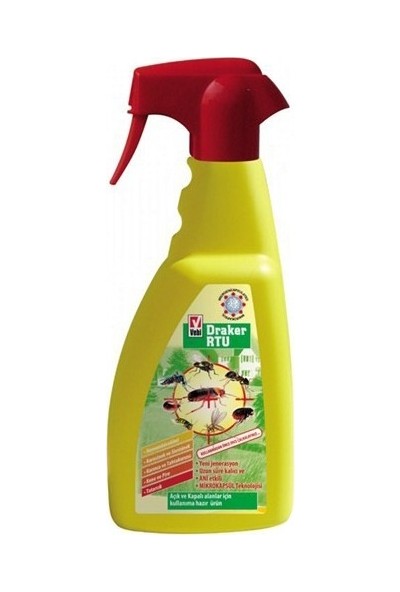 Vebi Draker 400 ml Kene, Karınca, Sivrisinek, Karasinek, Hamamböceği, Tatarcık Vebi Draker 400 ml Kene, Karınca, Sivrisinek, Karasinek, Hamamböceği, Tatarcık