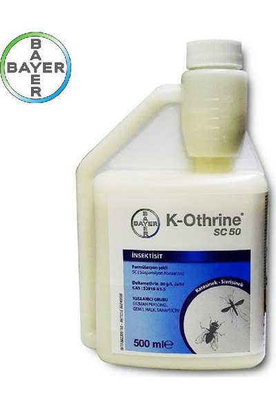 Bayer Haşere 500 ml Bayer K-Othrine Sc 50 Genel Bayer Haşere 500 ml Bayer K-Othrine Sc 50 Genel