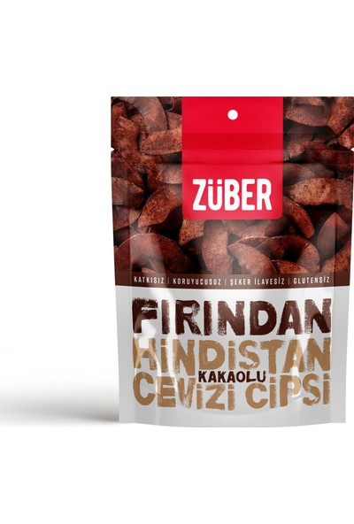 Züber Fırından Kakaolu Hindistan Cevizi Cipsi 40 gr