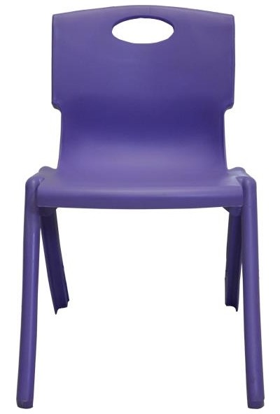 Temel Mor Kırılmaz Çocuk Sandalyesi - Kreş ve Anaokulu Sandalyesi 10 Adet