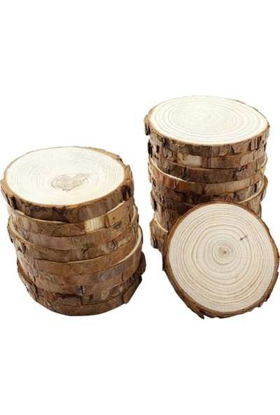 Südor Ahşap Kütük Mixartcolors 2/3cm - 15'li Südor Ahşap Kütük Mixartcolors 2/3cm - 15'li