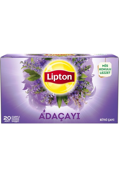 Lipton Bardak Poşet Bitki Çayı Adaçayı 20 x 4 Lü Lipton Bardak Poşet Bitki Çayı Adaçayı 20 x 4 Lü
