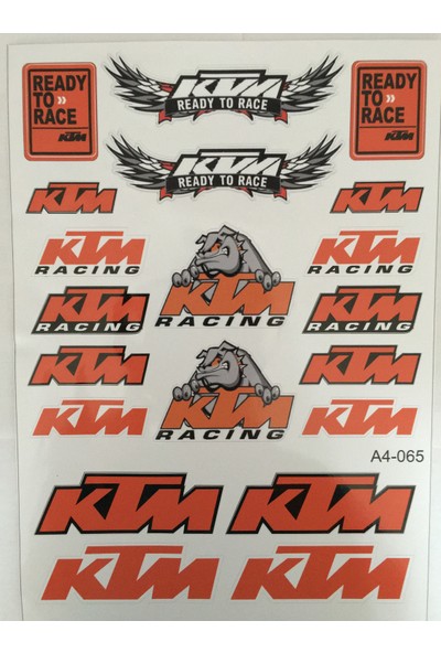 Motoride Ktm Sticker Seti