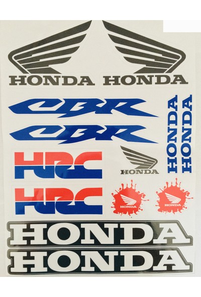 Motoride Honda Cbr Sticker Seti