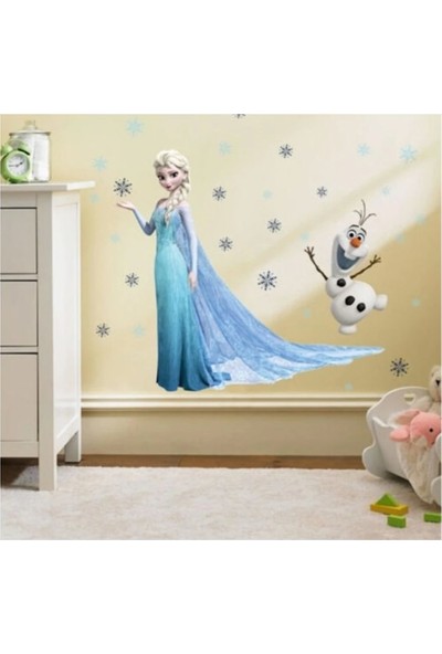 Kt Decoraiton Elsa-Anna Kardeşler Duvar Sticker Kt Decoraiton Elsa-Anna Kardeşler Duvar Sticker