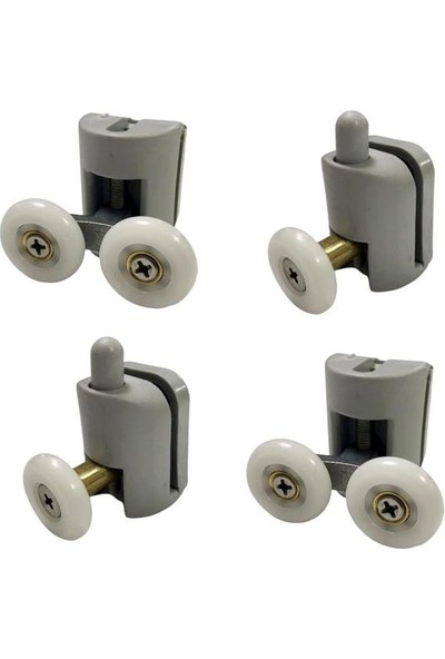 Eym Duşakabin Tekerleği 4 Lü Set Teker Çapı 24 mm