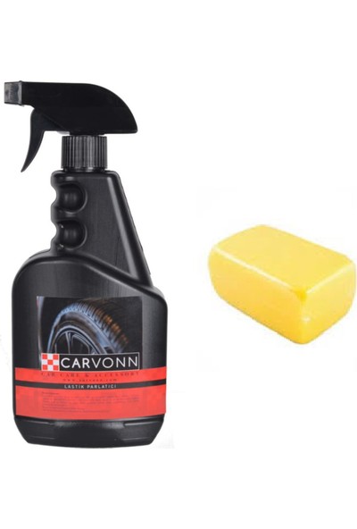Carvonn Lastik Parlatıcı 500 ml Sünger Hediyeli Carvonn Lastik Parlatıcı 500 ml Sünger Hediyeli