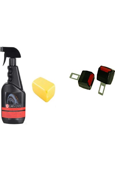 Carvonn Oto Bakım Seti Lastik Parlatıcı Sünger Emr