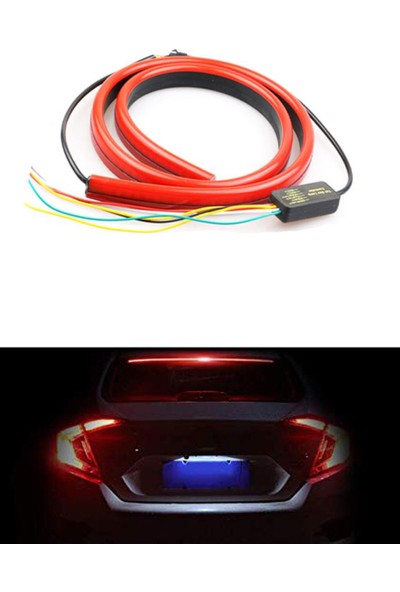 BTM Otomotiv Animasyonlu 90CM Audi Tip 5 Modlu Cam Içi Kayar Stop LED Auditip-Stopled BTM Otomotiv Animasyonlu 90CM Audi Tip 5 Modlu Cam Içi Kayar Stop LED Auditip-Stopled