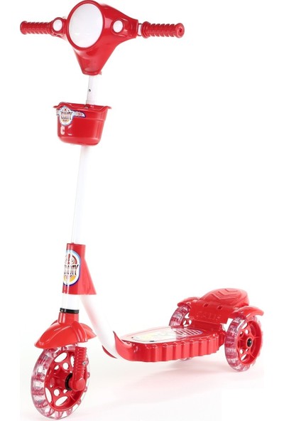 XScooty Silikon 3 Tekerlekli Frenli Kırmızı Scooter XScooty Silikon 3 Tekerlekli Frenli Kırmızı Scooter