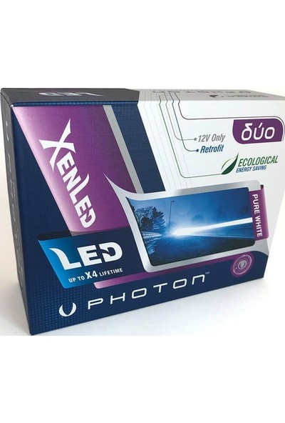 Photon Duo H4 LED Xenon Seti Photon Duo H4 LED Xenon Seti