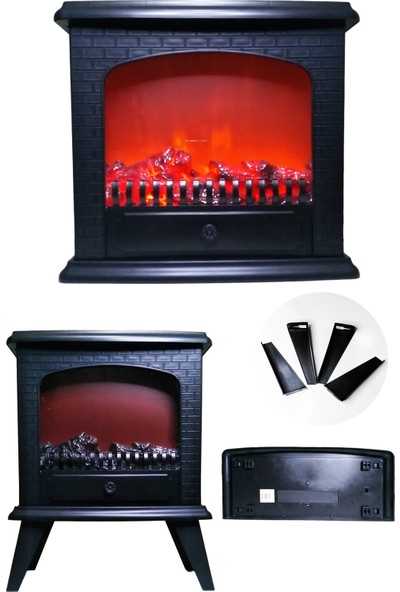 Pembe Karınca Ayaklı Büyük Boy LED Işıklı Dekoratif Şömine 46 cm x 15 cm x 18 cm Pembe Karınca Ayaklı Büyük Boy LED Işıklı Dekoratif Şömine 46 cm x 15 cm x 18 cm