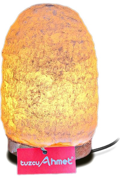 Tuzcu Ahmet 1/2 kg Çankırı Beyaz Doğal Tuz Lambası Tuzcu Ahmet 1/2 kg Çankırı Beyaz Doğal Tuz Lambası