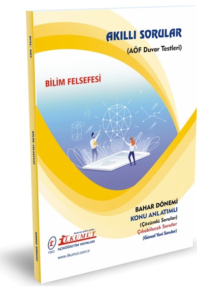 İlkumut AÖF - Bilim Felsefesi İlkumut AÖF - Bilim Felsefesi
